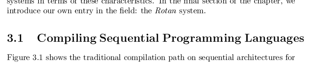 LaTeX Tips Section Title Font